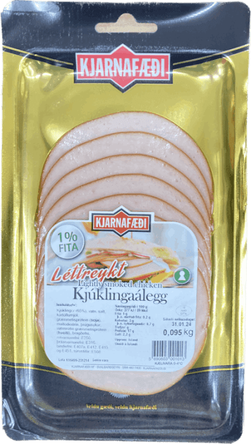 K.f kjúklinga álegg reykt 95 gr