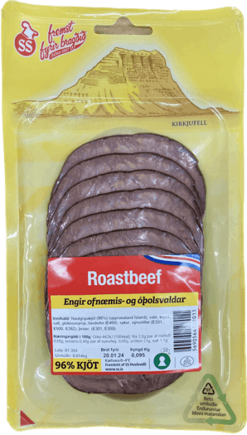 Ss roast beef 95 gr